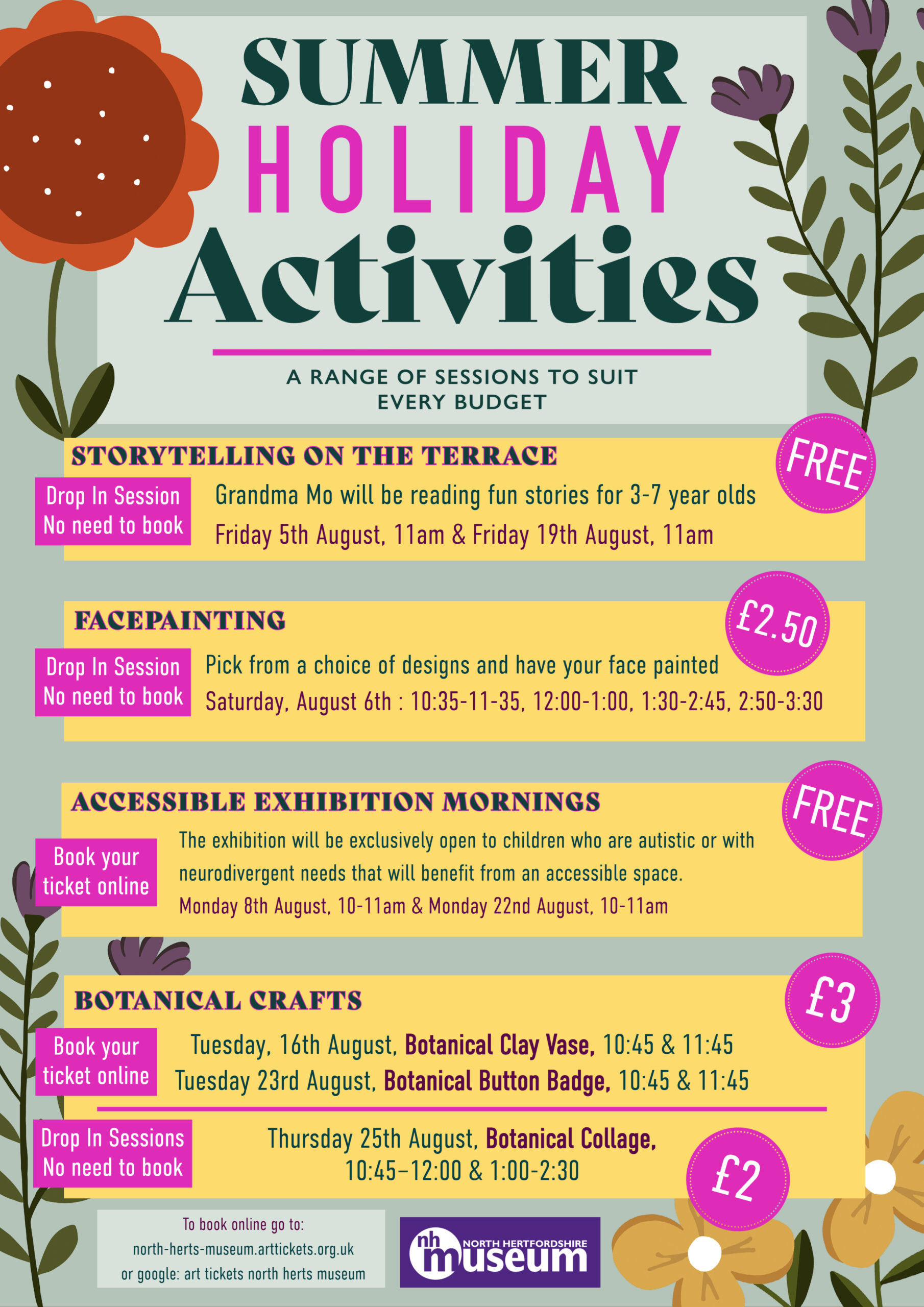 Upcoming Events at the Museum This Summer!North Hertfordshire Museum